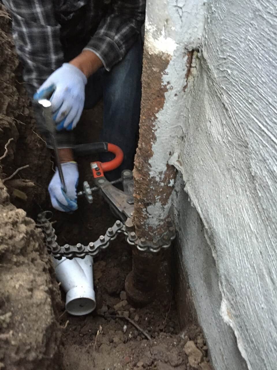 French Drains on Rolling Hills