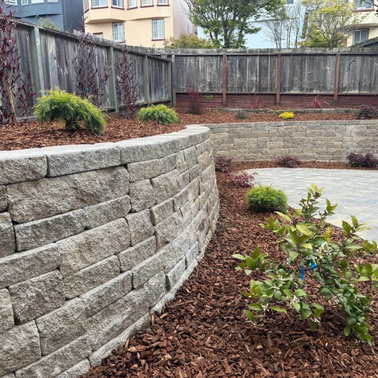 Serene Japanese Rock Gardens: Retaining Walls & Boulders